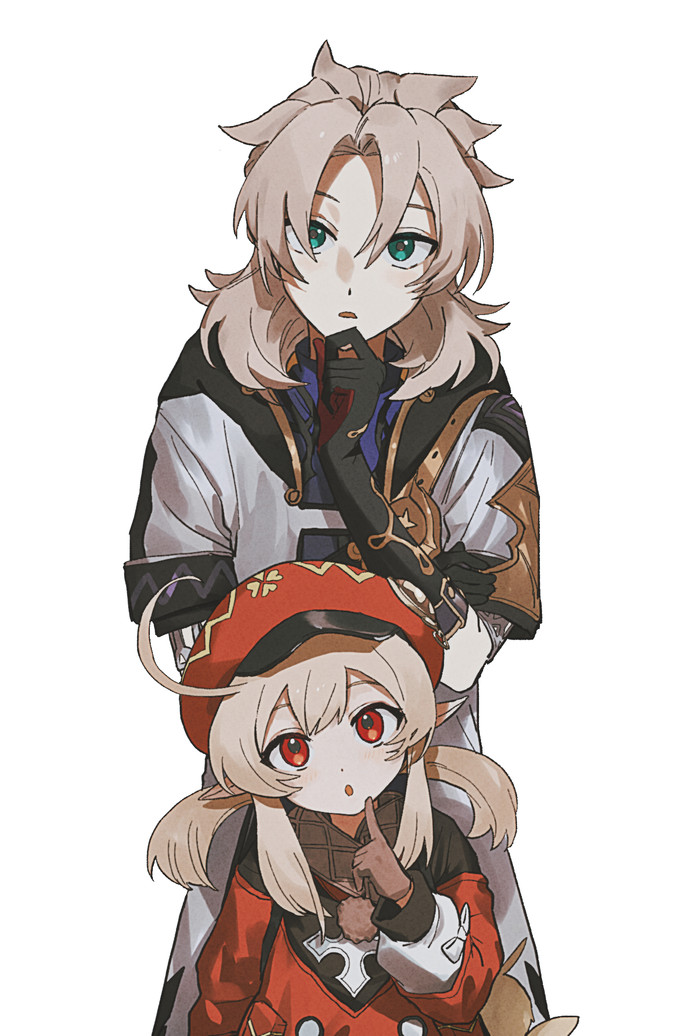 Albedo x Klee | Пикабу