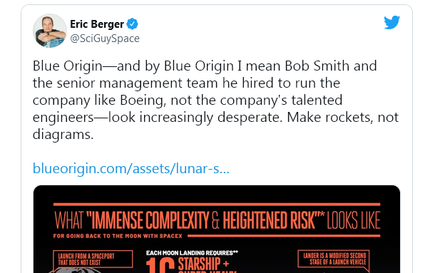 HLS. Blue Origin обновила свою инфографику - 14.08.21 01:30 | Пикабу