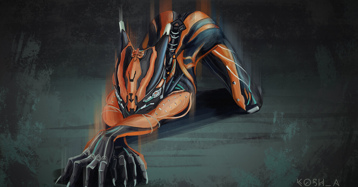 Valkyr. Warframe Fan Art | Пикабу