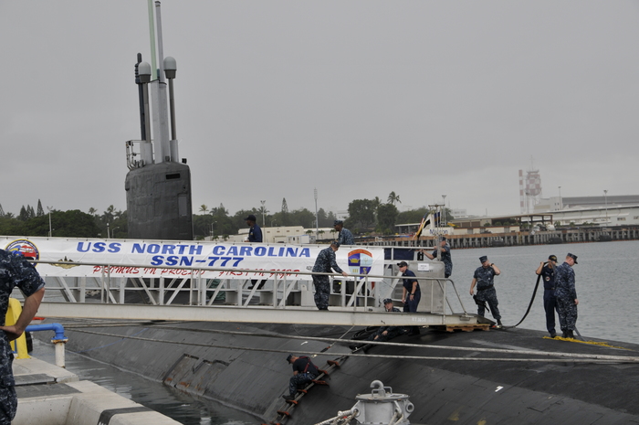 USS North Carolina (SSN-777) класса Virginia. Тихий океан 18.06.2021 ...
