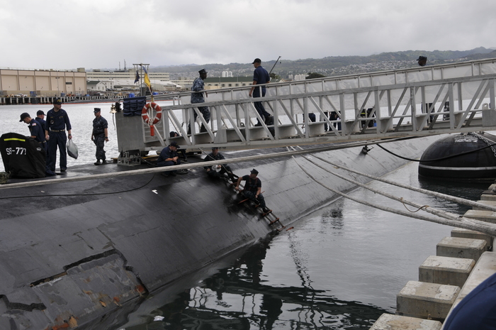 USS North Carolina (SSN-777) класса Virginia. Тихий океан 18.06.2021 ...