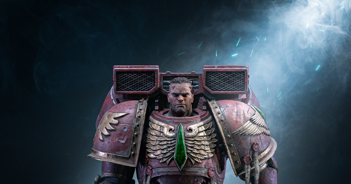Captain of the Blood Angels & Repulsor Executioner Blood Angels | Пикабу