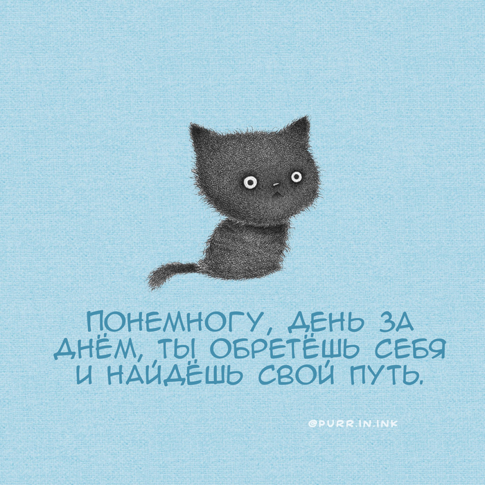 Котики от Purr.in.ink #5 | Пикабу