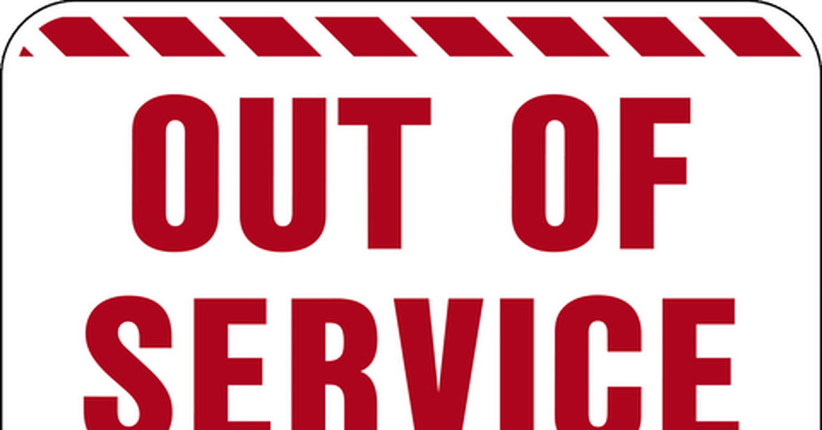 Out of service | Пикабу