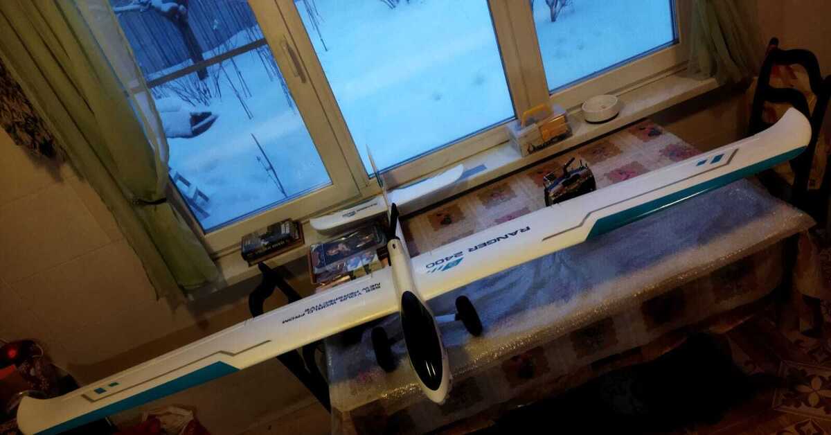 Volantex RC Ranger 2400, часть 2 | Пикабу