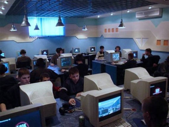 Для тех, кто помнит: компьютерные клубы начала 2000-х | Пикабу