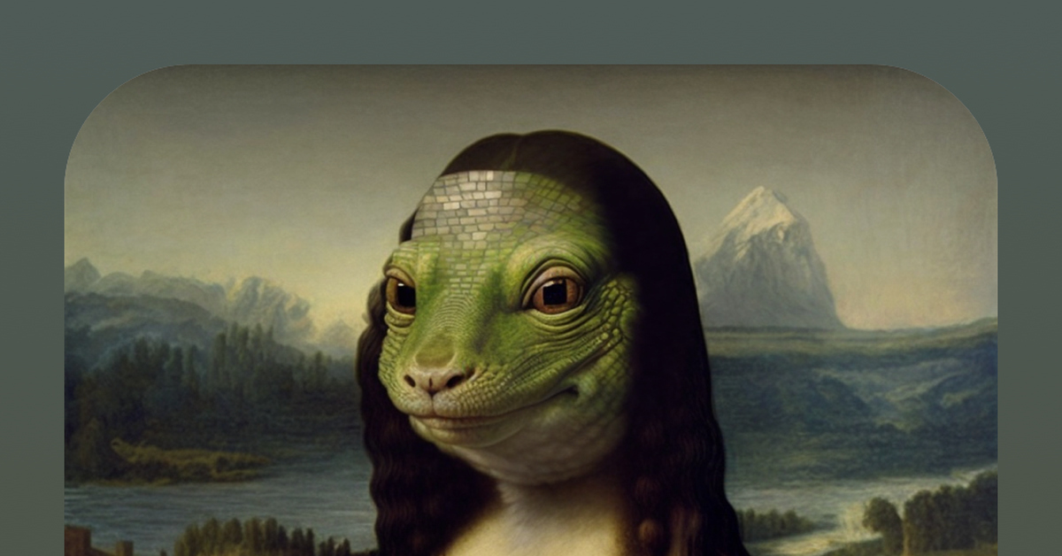 Mona Lizard | Пикабу