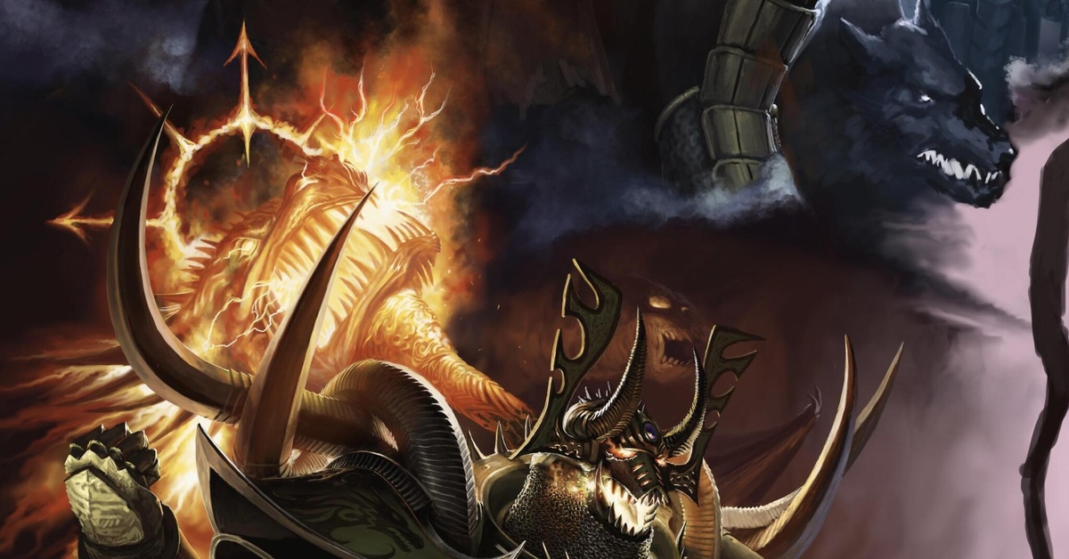 Lionel Heresy - Daemon Primarch Vulkan | Пикабу