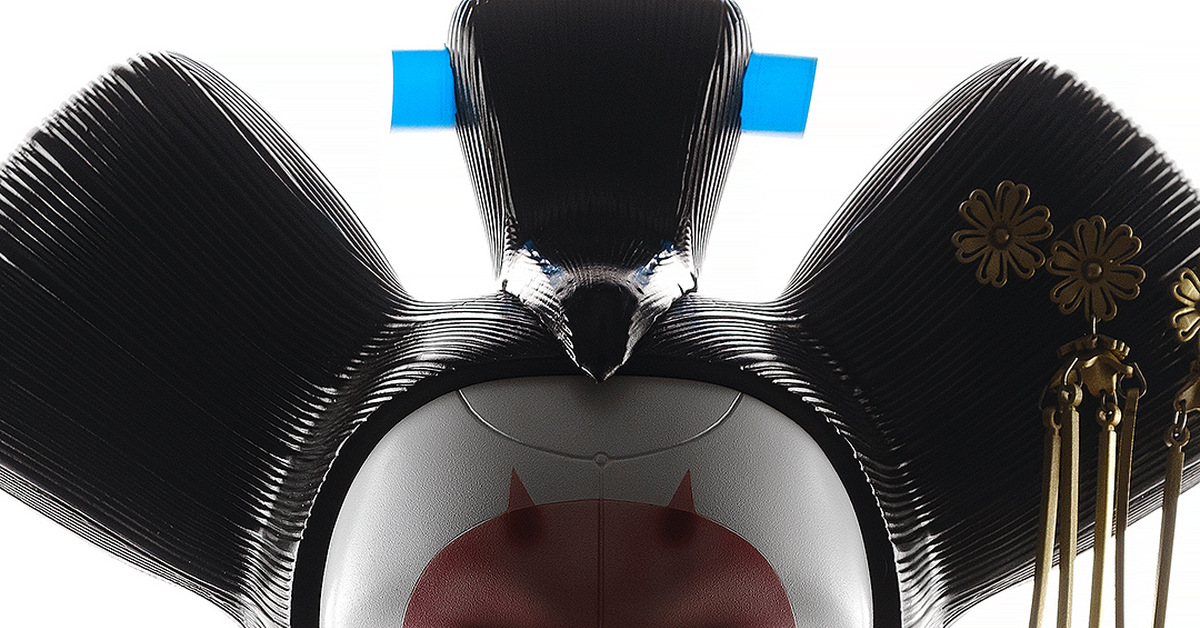 Robot Geisha cosplay from Ghost in the shell movie | Пикабу