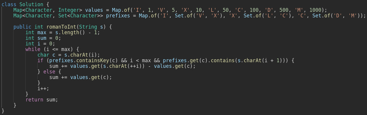 Leetcode 13 Roman To Integer Пикабу