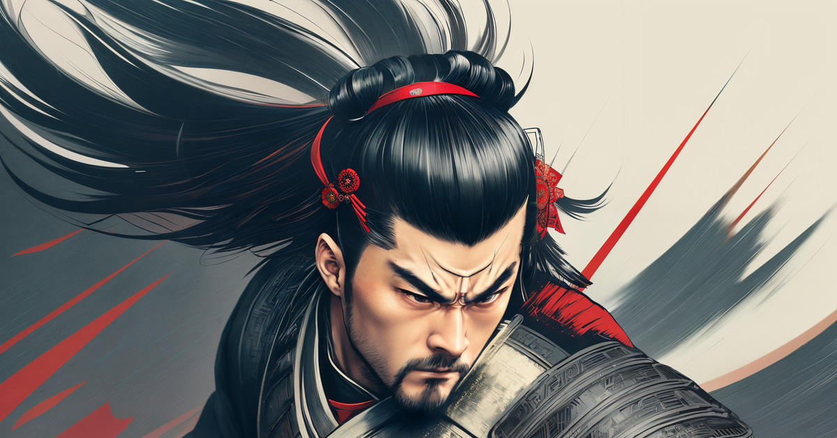 Samurai by Stable Diffusion | Пикабу