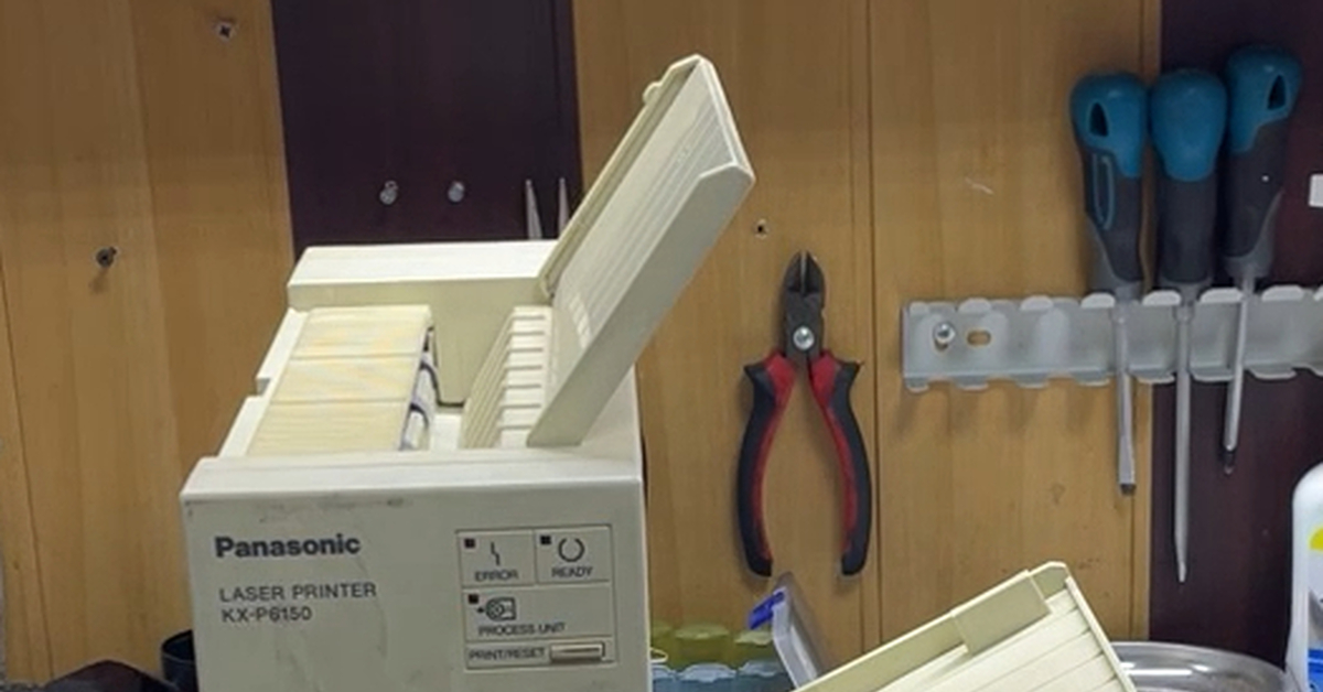 Небольшое восстановление некрухи, принтер Panasonic KX-P6150 - 16.05.23 ...