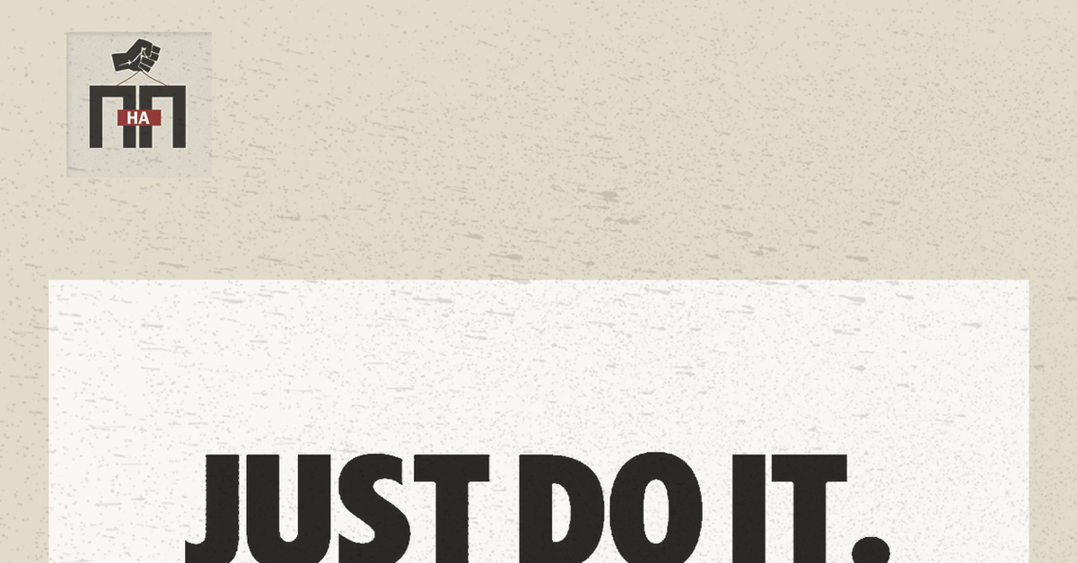 «Just Do It.» - история слогана | Пикабу