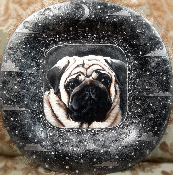 Портретные тарелки | Пикабу