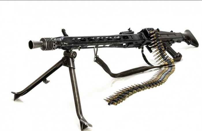Пулемёт MG 42 (нем. Maschinengewehr 42) 1944 года | Пикабу
