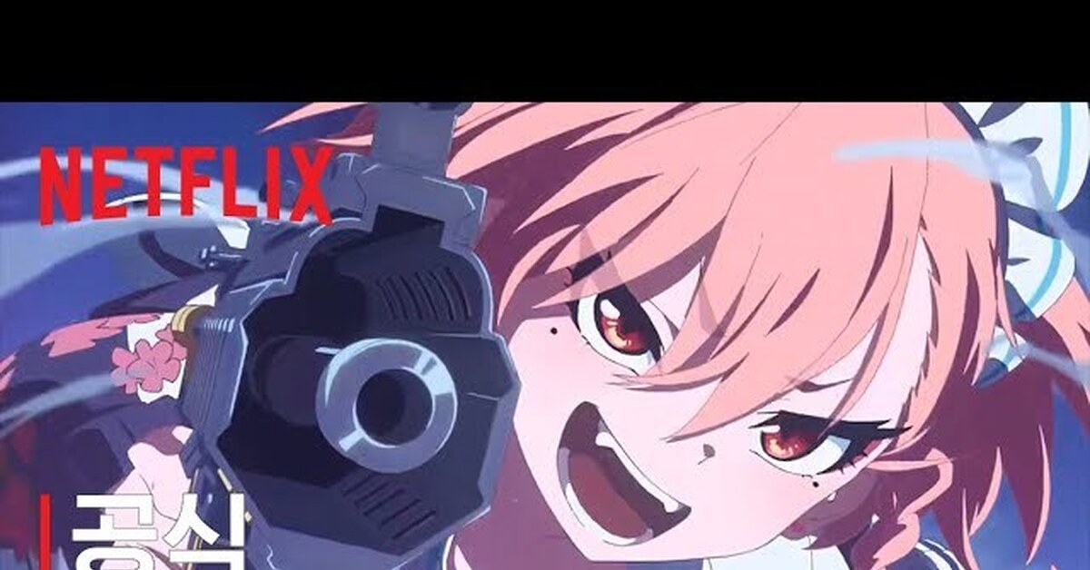 Трейлер аниме по игре Blue Archive | Пикабу