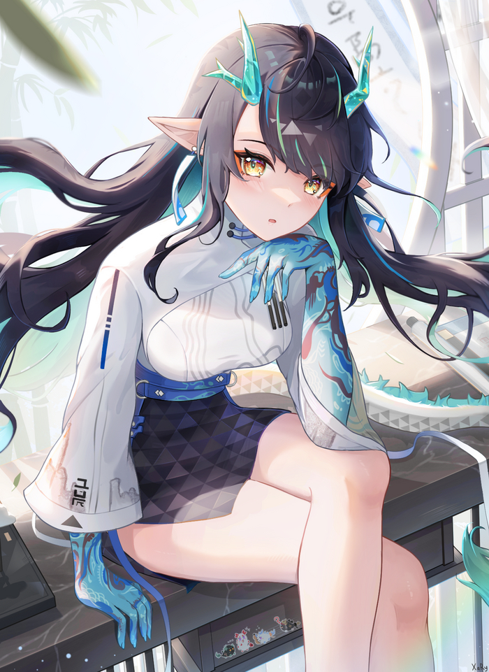 Arknights operator: Dusk | Пикабу