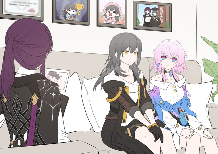 Stelle & March 7th | Пикабу