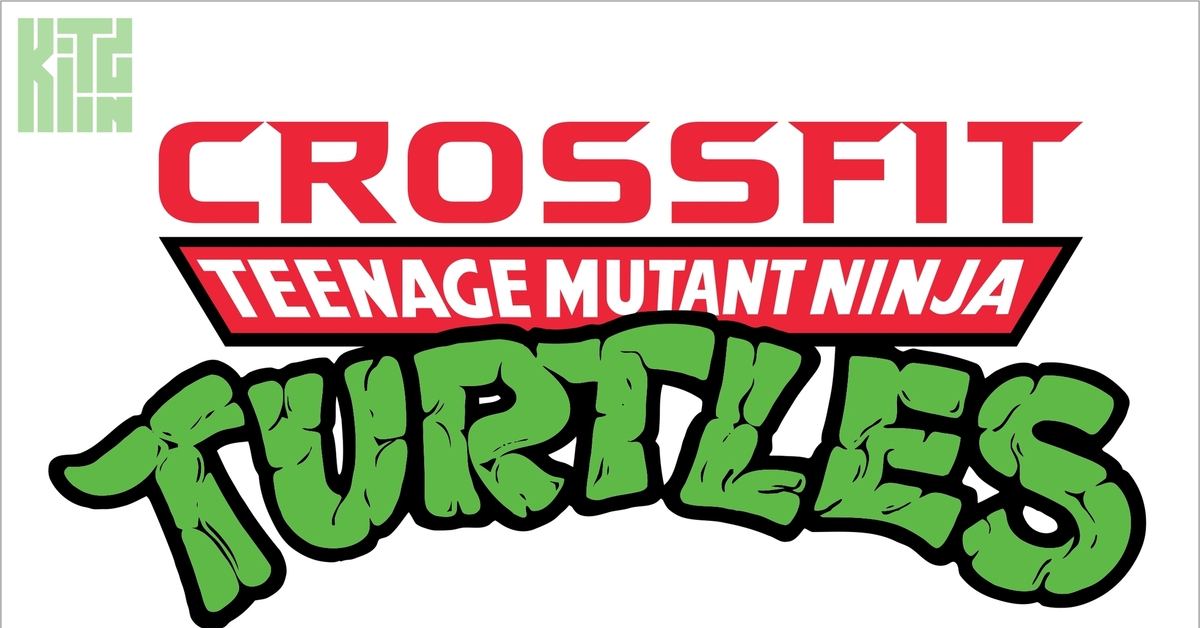 CrossFit Ninja Turtles Donatel | Пикабу