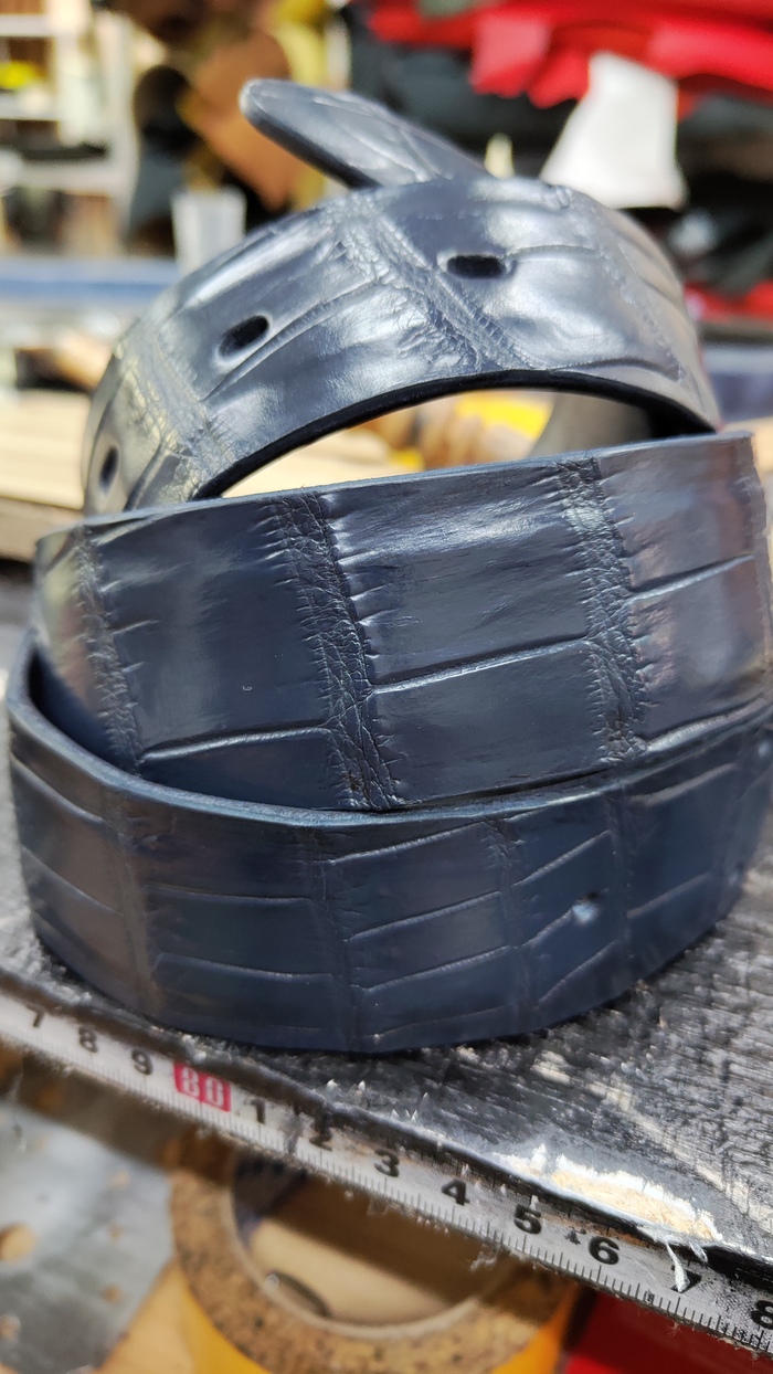 Ремни из крокодила | Пикабу