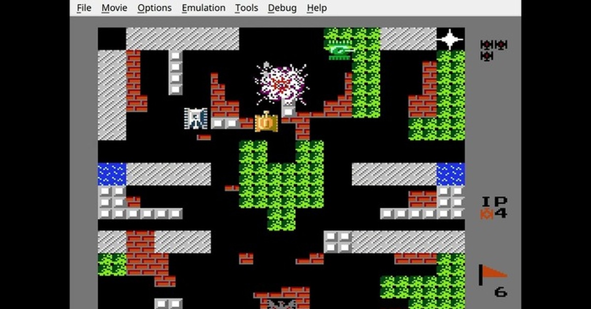 Танки 1990 для приставки Денди(NES). Враги берут бонусы, отгребают и ...