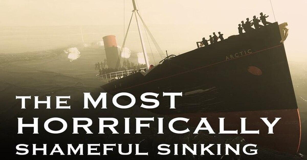 The Terrible Disaster of the SS ARCTIC (1854) | Пикабу