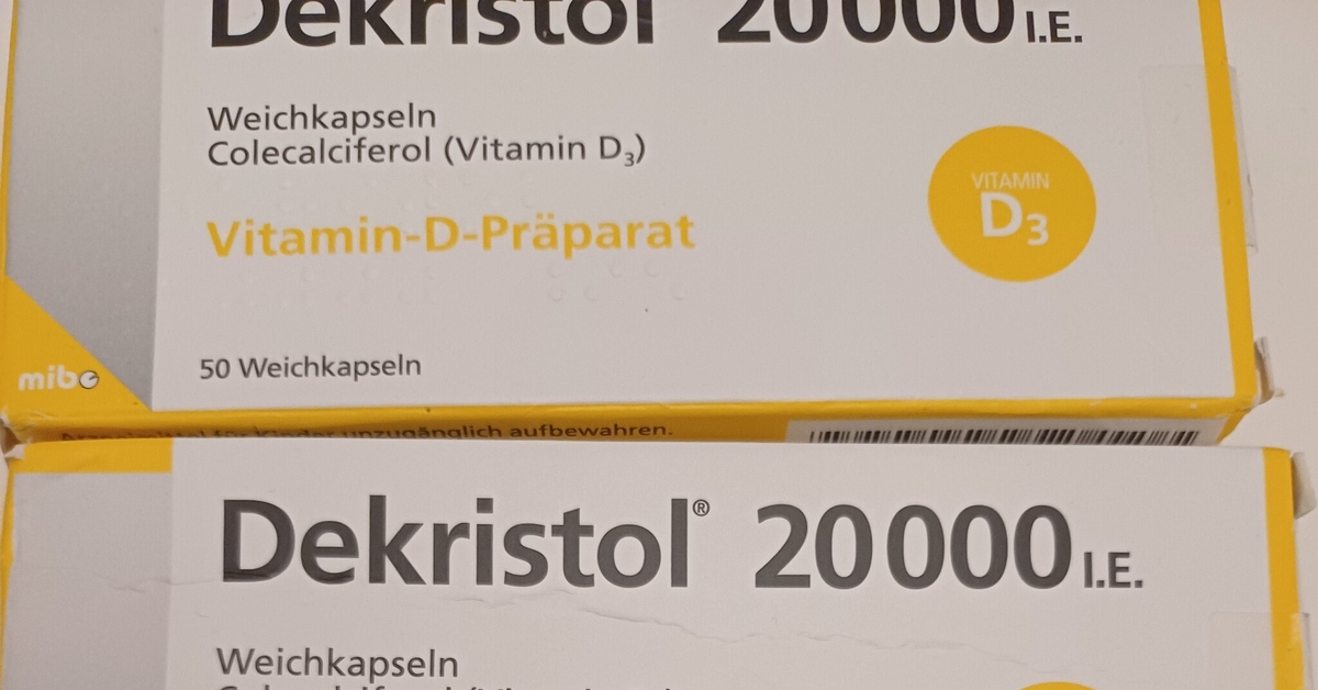 Витамин D3 Dekristol 20000 ед | Пикабу