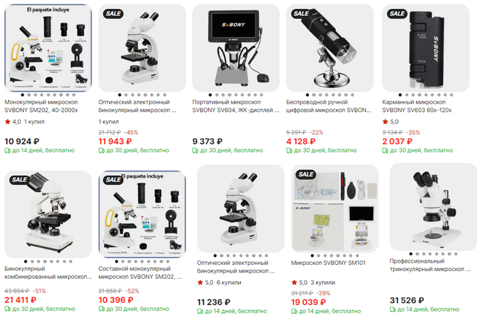 Подарил микроскоп благодаря подписчикам. Обзор SVBONY SM101 - 13.12.23 ...