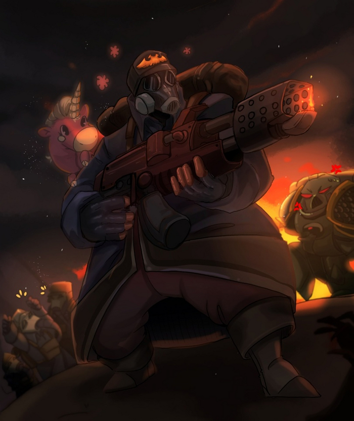 Pyro is KRIG TIME | Пикабу