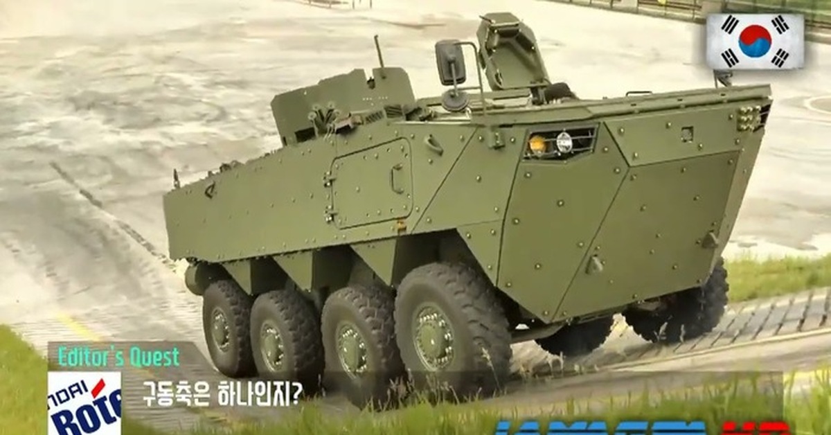 Южнокорейский БТР — Hyundai K806/K808 | Пикабу