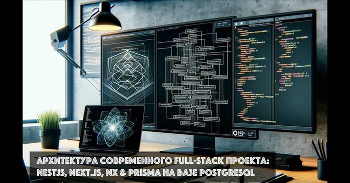 Архитектура современного Full Stack проекта Nestjs Nextjs Nx And Prisma на базе Postgresql