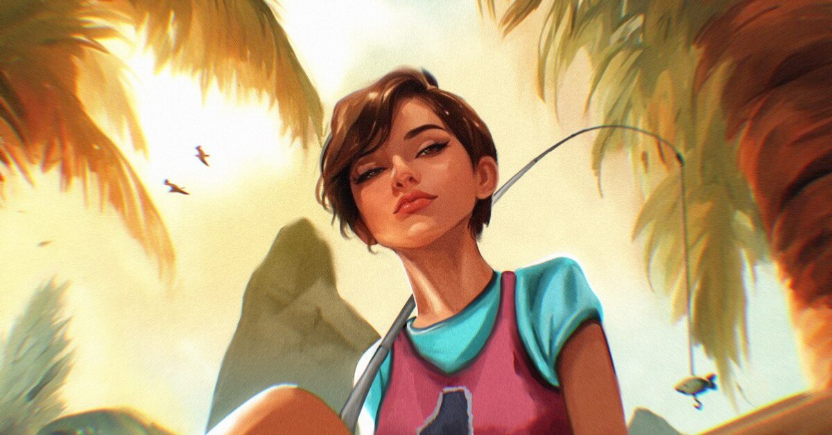 Персонаж Майя из компьютерной игры "Raft" в моем исполнении | Пикабу