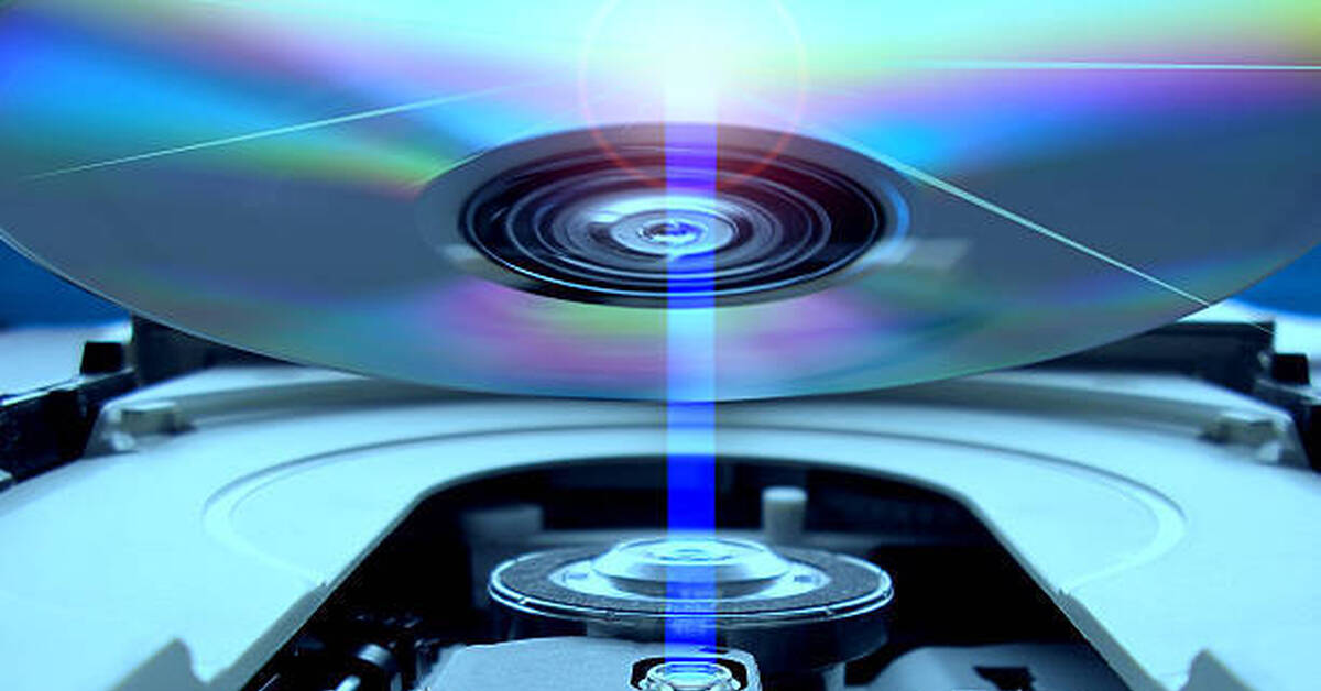 Оптический диск типа DVD может хранить 1,6 петабита (или 200 терабайт ...