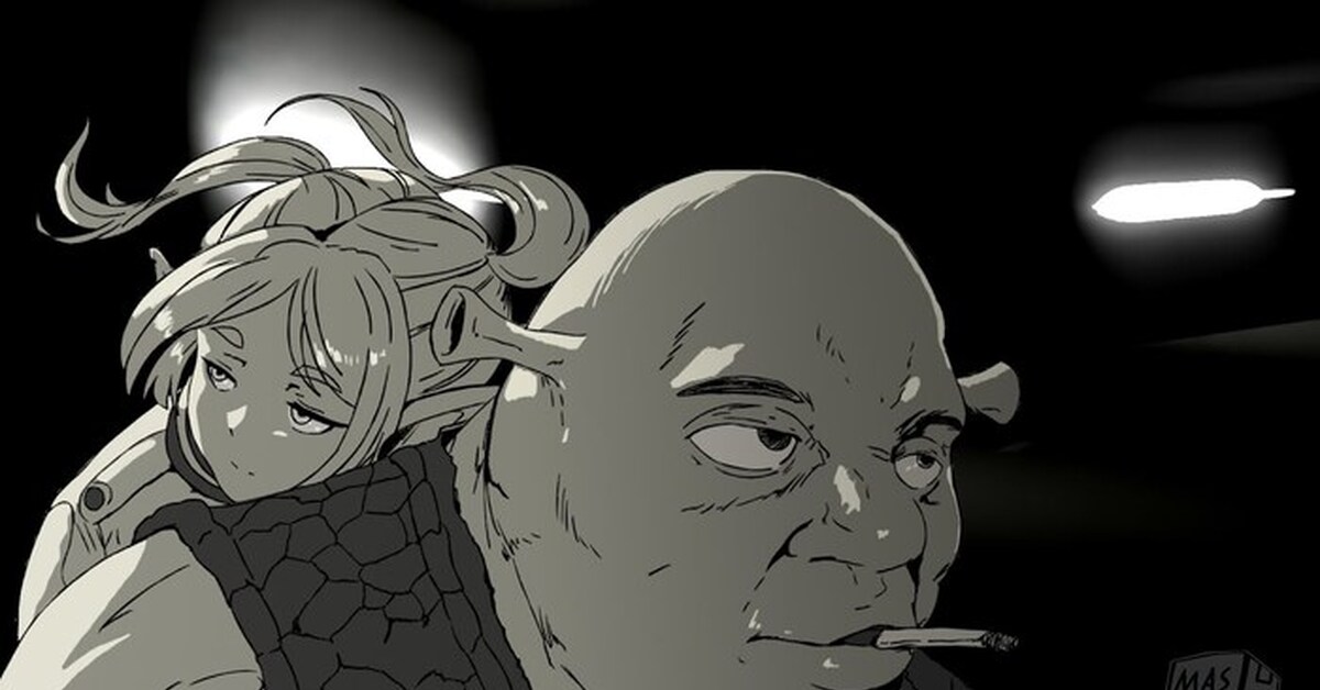 Фрирен и Шрек | Пикабу