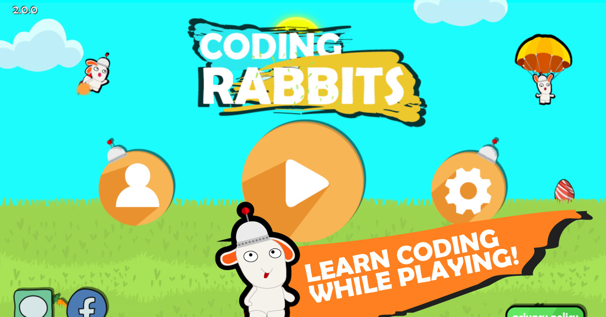 Раздача Образовательной игры-Приключения Coding Rabbits на Itch.io - 01 ...