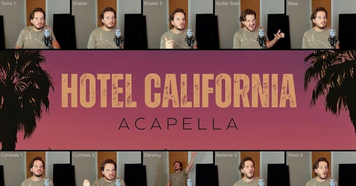 Jared Halley - Hotel California (Eagles cover) | Пикабу