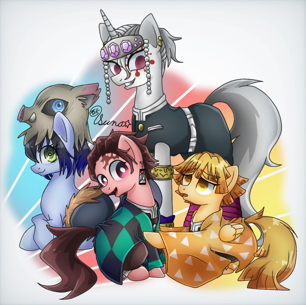 Pony Kimetsu no Yaiba | Пикабу