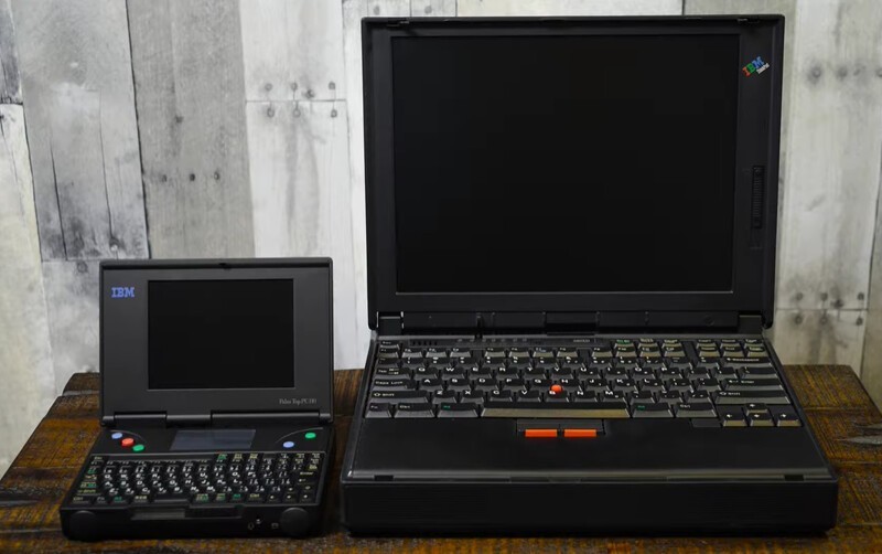 Мини-ноутбук 1995 года и первые селфи (цифровые) - 09.04.21 10:00 | Пикабу