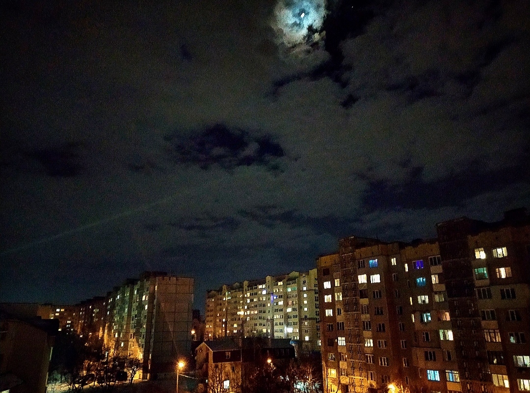 Ночная красота-завораживает... | Пикабу