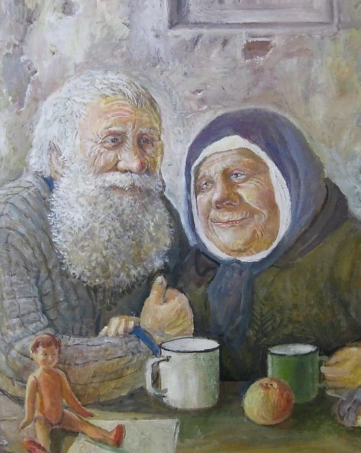 Дедушка и Бабушка | Пикабу
