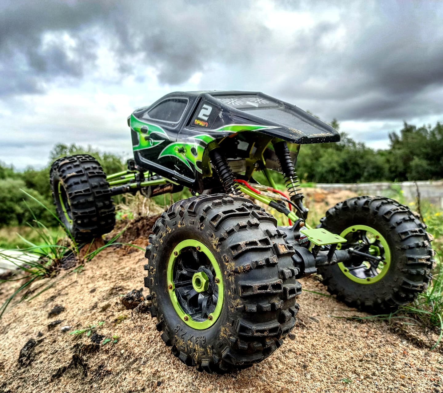 Rc Crawlers Spirit vs Rockslide | Пикабу