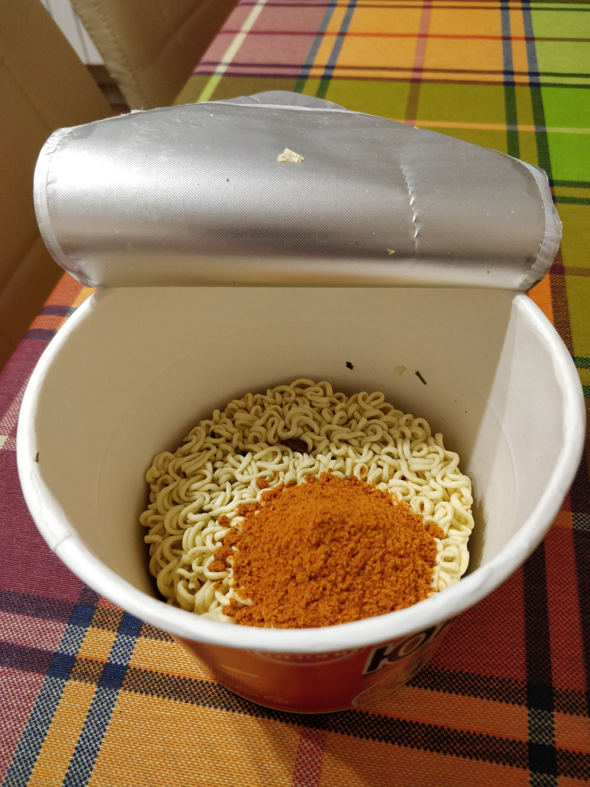 Лапша Ottogi Yukgaejang Ramen | Пикабу
