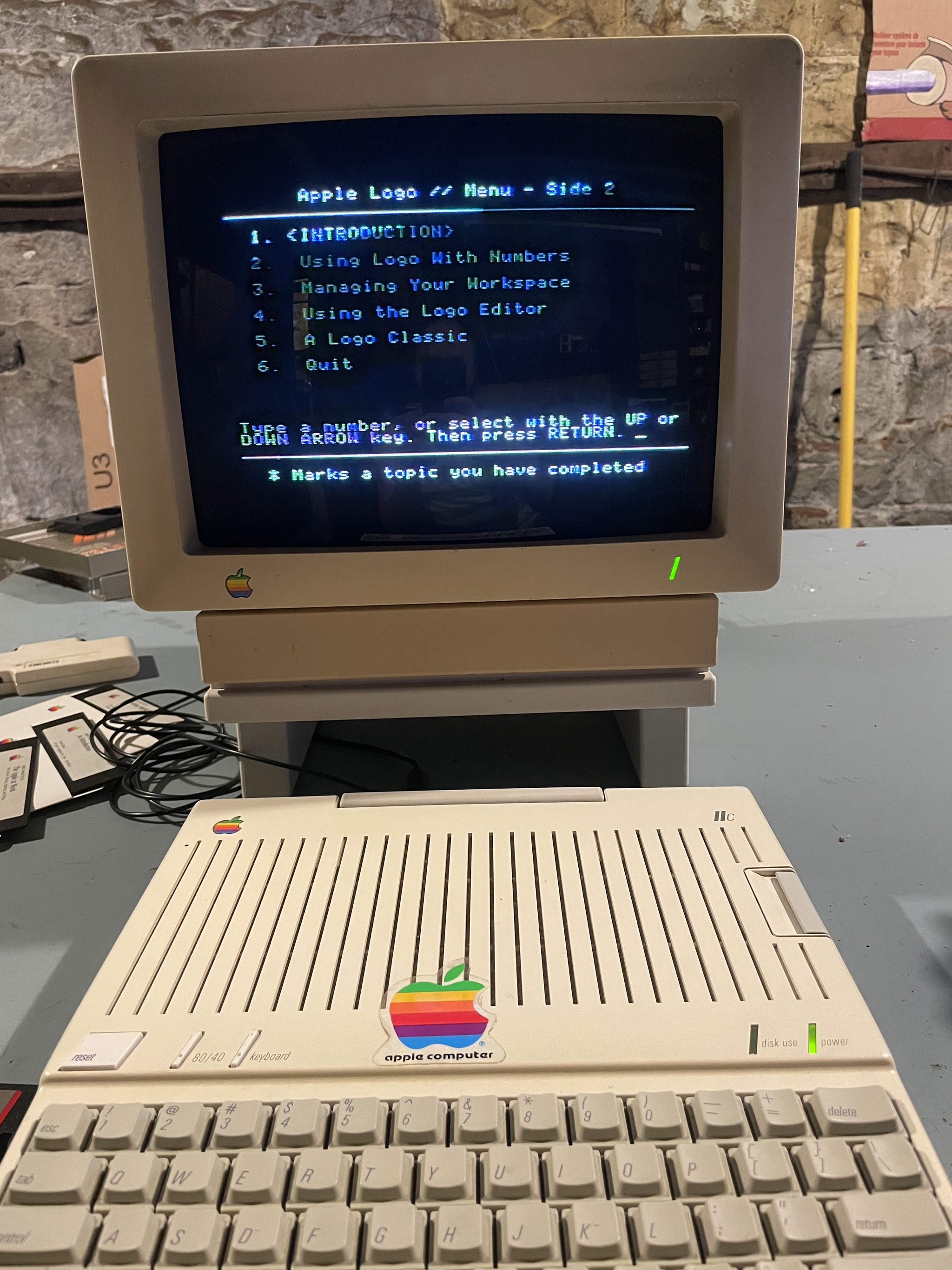 Старый Apple IIc | Пикабу