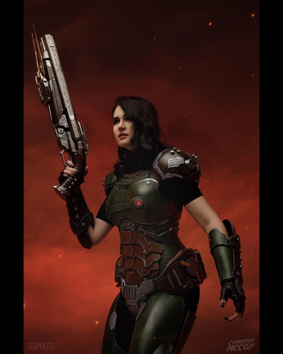Doomguy(girl) | Пикабу