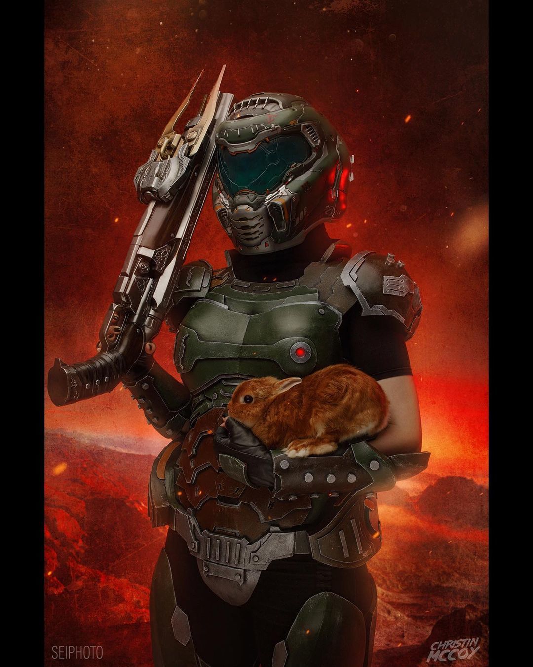 Doomguy(girl) | Пикабу