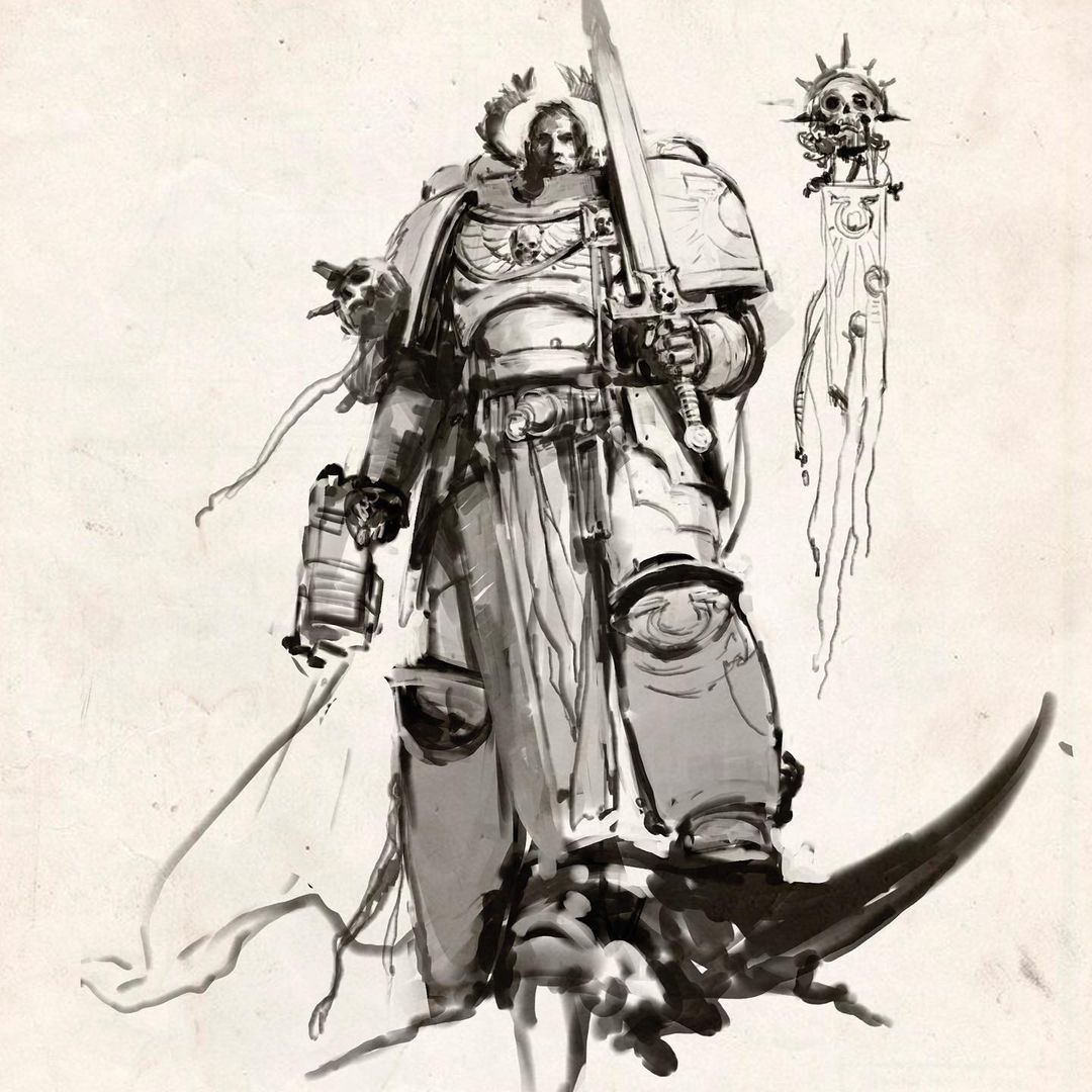 Primaris Captain by Mikhail Savier | Пикабу