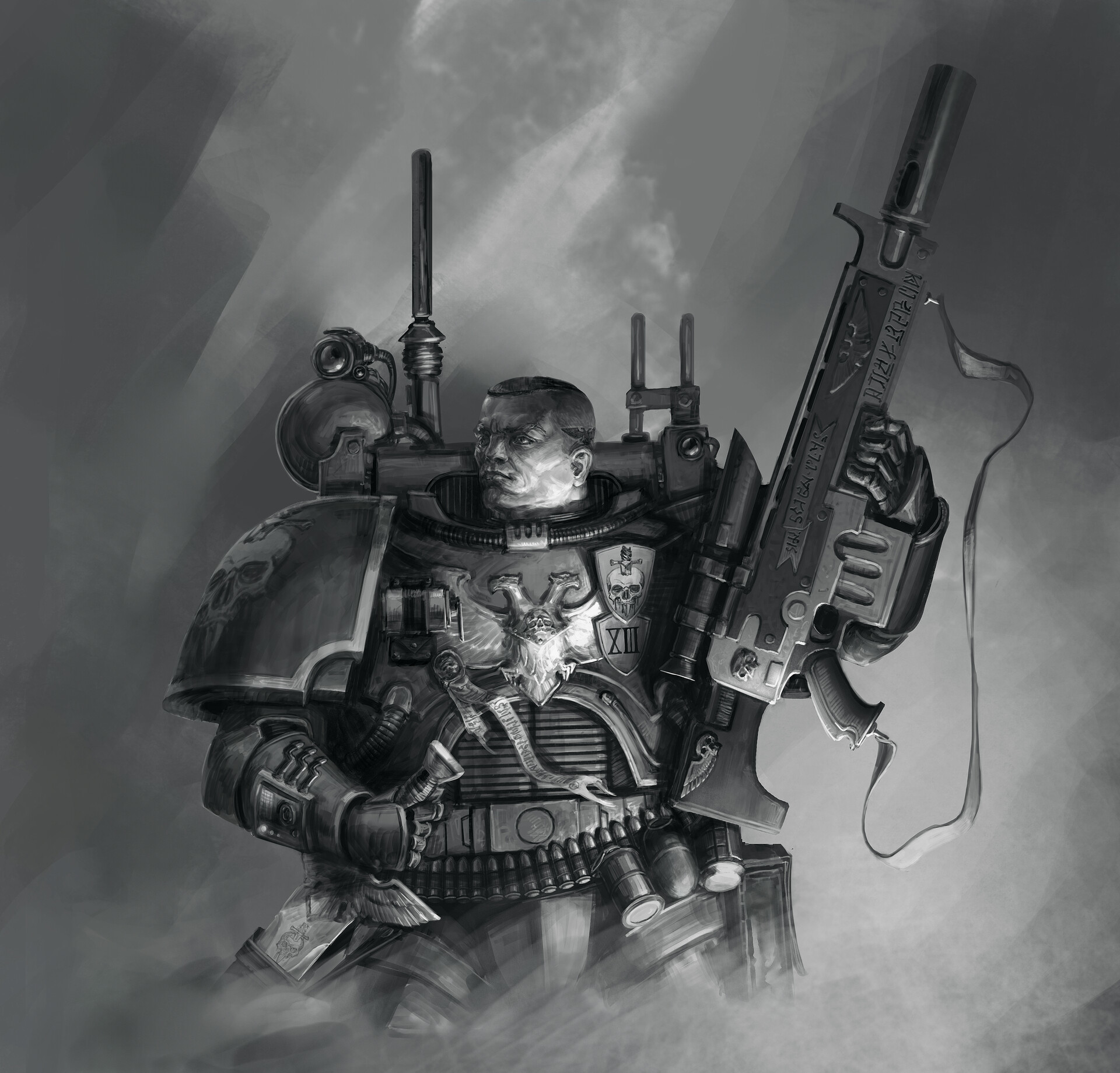 Wh40k art by Ruslan Korovkin | Пикабу