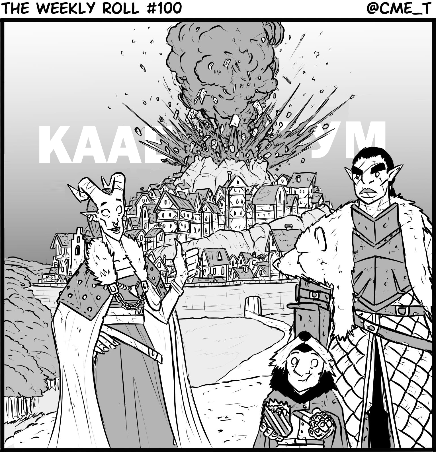 The Weekly Roll №100: Троекратно, крошка! | Пикабу