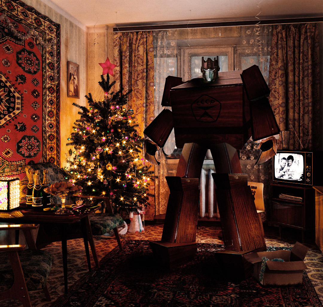 Russian wooden transformer | Пикабу