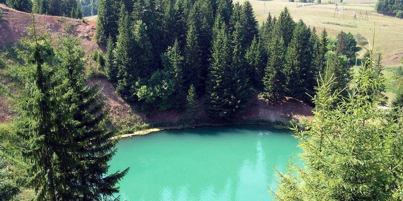 Озеро "Морской глаз" лишилось воды | Пикабу
